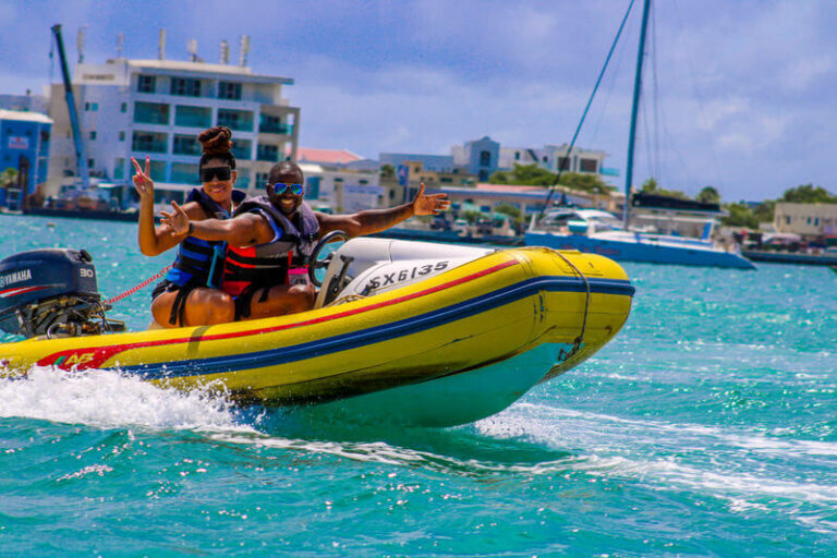 Mini Speed Boat Tour snorkel in caves, beach getaway, plane spot,