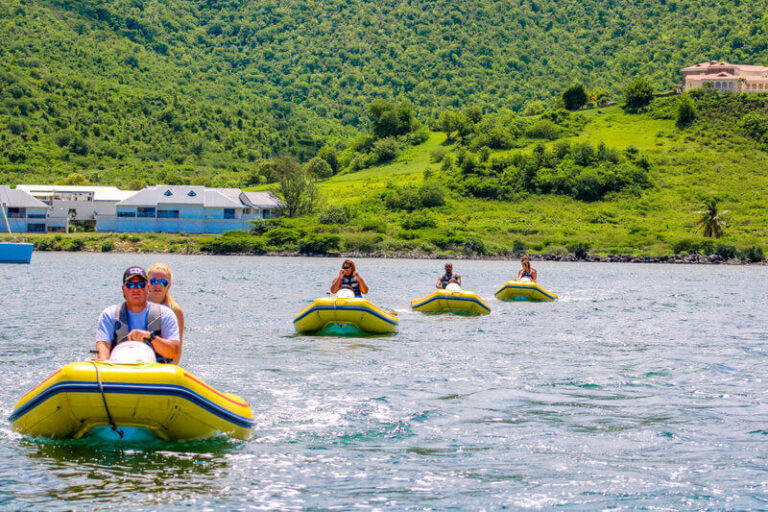 Mini Speed Boat Tour snorkel in caves, beach getaway, plane spot,